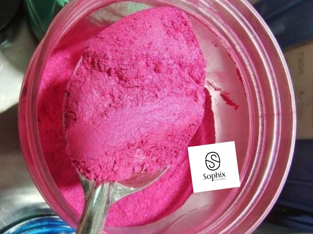 Magneta Pink Mica Powder - Sophix Natural